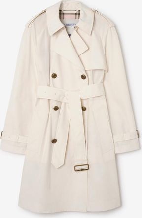 Burberry Trench mi-long en coton l&eacute;ger Belgravia, Size: 10