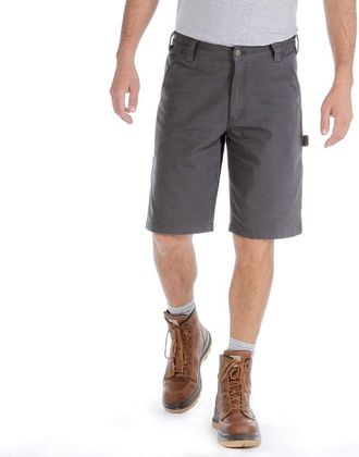 Carhartt Work in Progress Herren Rugged Flex Relaxed Fit Arbeitsshorts aus Canvas, Shadow, W30