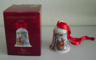 Hutschenreuther Porzellan Weihnachtsglocke 06