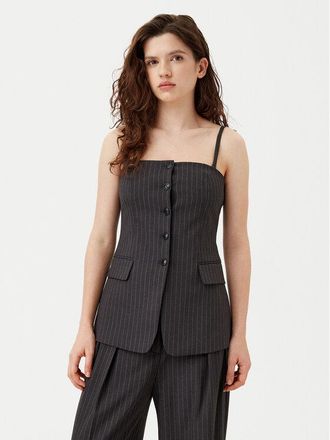 HUGO BOSS Weste Asiane 50530460 Dunkelgrau Regular Fit