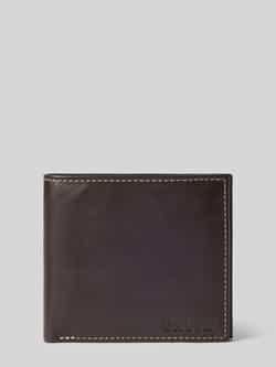 Barbour Portemonnaie aus echtem Leder