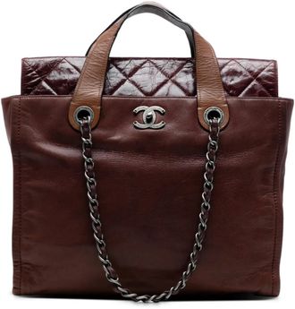 Chanel Hobo Bags - Iridescent Calfskin In The Mix Portobello Soft Tot - Gr. unisize - in Rot - f&uuml;r Damen