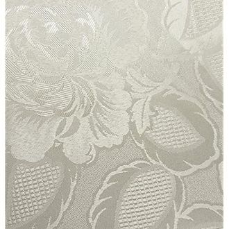 Emma Barclay Damast-Tischdecke mit Rosenmotiv, Creme, 152,4 x 213,4 cm