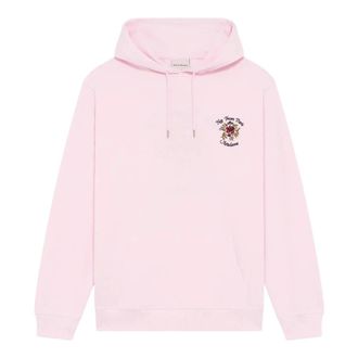 Dr&ocirc;le de Monsieur Homme, Sweatshirts et sweats &agrave; capuche, Rose, Taille: L Slogan Sweat &agrave; capuche