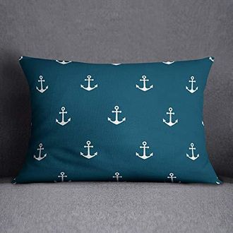 Questo Casa Dekorativer Kissenbezug, Kissenbezug, Heimdekoration, für Sofa, Café, Größe: 35 x 50 cm, entworfen und hergestellt in der Türkiye