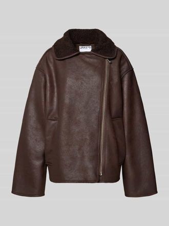 Jake*s Casual Jacke in Leder-Optik