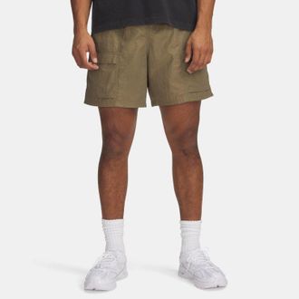 Under Armour Icon Volley Cargo Shorts (18 cm) für Herren Bayou / Fire / Weiß XL