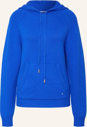 Maje Strick-Hoodie blau