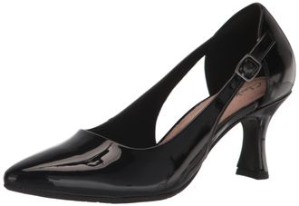 Clarks Damen Kataleyna Rae Pumps, Schwarz Lack, 41.5 EU