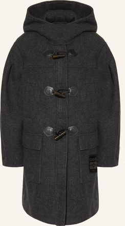 Ganni Dufflecoat schwarz