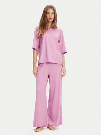 Benetton United Colors Of Benetton Pyjama 35VB3P03P Rosa Loose Fit