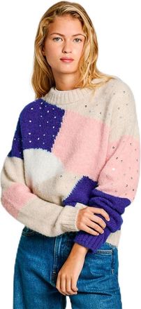 Pepe Jeans London Damen Nora Strickwaren, Beige (Kerzenwei&szlig;), XS