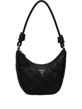 Guess Co sac port&eacute; &eacute;paule &agrave; d&eacute;tails de noeuds - Noir