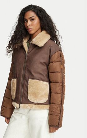 Save The Duck Winterjacke D32907W LETY23 Braun Regular Fit