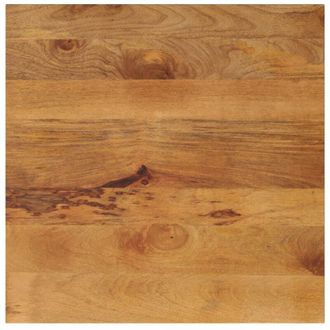 vidaXL Dessus de table 80x80x3,8 cm carr&eacute; bois massif manguier vidaXL