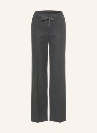 Marc Cain Marlenehose Washington Aus Flanell grau