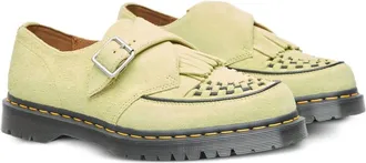 Dr. Martens chaussures &agrave; double boucles - Vert