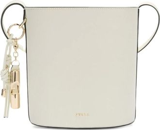 Furla Femme, Sacs, Blanc, Taille: ONE Size Roxie Mini Sac Seau