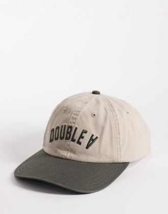 Wood Wood Double A By Wood Wood - Archie - Casquette - Beige/kaki-Multicolore