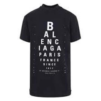 Balenciaga Schwarze T-Shirt & Polo Kollektion - - Tops - unisex - Schwarzk - S