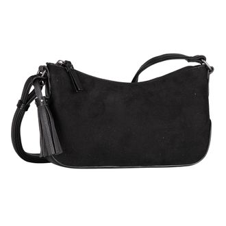 Gabor Anthea Damen Umh&auml;ngetasche Crossbody Bag Mittelgro&szlig; Schwarz