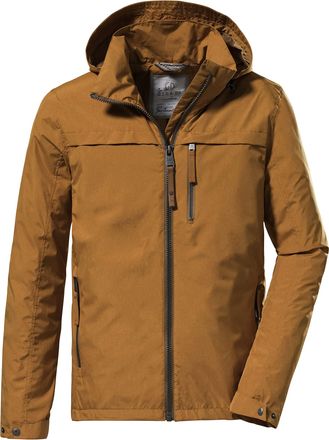 G.I.G.A. DX Herren Funktionsjacke/Outdoorjacke mit einrollbarer Kapuze - GS 12 MN JCKT, dark curry, L, 38217-000
