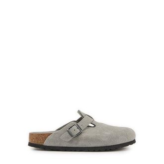 Birkenstock Mules Boston en cuir su&eacute;d&eacute;