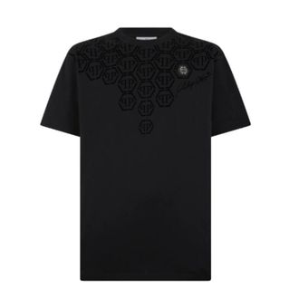 Philipp Plein Homme, Tops, Noir, Taille: M Philipp Plein T-shirts et polos Noir