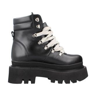 Yellow Bottines &Eacute;l&eacute;gantes &agrave; Lacets - Femme - Chaussures - Noir - Taille: 39 EU