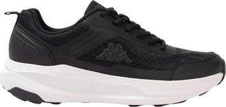 Kappa Ripa Logo Sneaker f&uuml;r Herren, Niedrig geschnitten (Schwarz/Wei&szlig;)