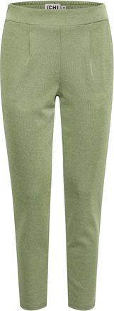 Ichi IHKATE Pique PA Damen Sweathose Sweatpants Relaxhose mit Stretch Enger Schnitt, Größe:2XL, Farbe:Willow Bough (180119)
