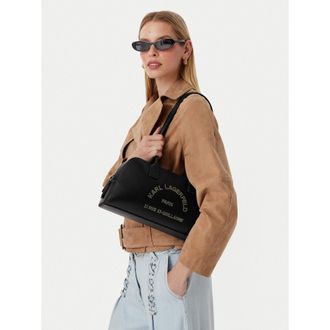 Karl Lagerfeld Handtasche KARL LAGERFELD B3W30091 Schwarz