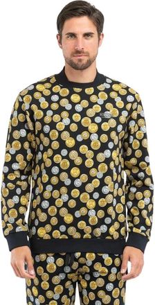 Moschino Homme, Sweatshirts et sweats &agrave; capuche, Multicolore, Taille: M Black Fantasy SweaT-shirt
