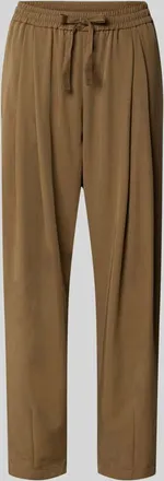 s.Oliver Red Label Regular Fit Schmale Hose aus Viskose-Mix