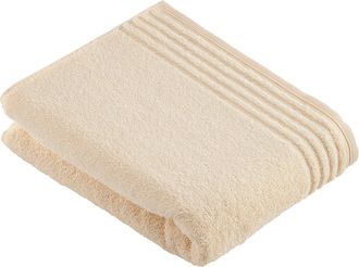 Vossen Waschlappen Vienna Style Set 3, 30 x 30 cm, Farbe: Rot 80x160 Natur