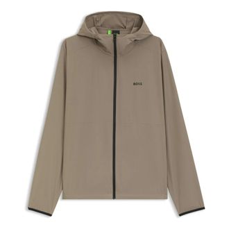 HUGO BOSS Packbare Ripstop-Jacke - - Jackets - Herren - Braun - L