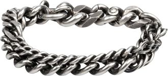 Werkstatt M&uuml;nchen unisex, Accessoires, Gris, Taille: M M2306 Double Chain Bracelet