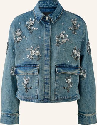 Oui Jacke blau