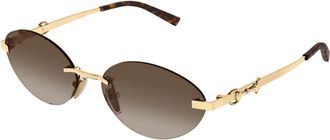Gucci Damen, Accessories, Gelb, 58 MMGr&ouml;&szlig;e