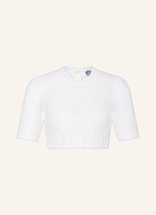 Hammerschmid Hammerschmid Dirndlbluse Diana Aus Spitze weiss