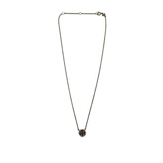 Tory Burch Femme, Accessoires, Jaune, Taille: ONE Size Miller Pave Pendant Necklace