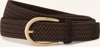 Condor Flechtg&uuml;rtel braun