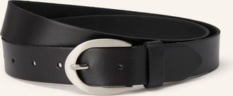 Vanzetti Lederg&uuml;rtel schwarz