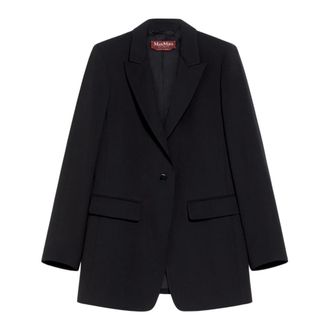 Max Mara Wollblazer - - Jackets - Damen - Schwarzk - M