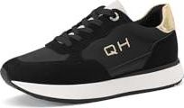 Queen Helena Sneakers Casual Baskets Femmes X31-33, Noir, 40 EU