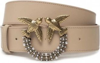Pinko Pinko, unisex, Accessoires, Beige, Taille: L Love Jewel Belt
