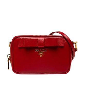 Prada Pre-owned Vintage Umh&auml;ngetasche - - Pre-owned - Damen - Rot - ONE SIZE