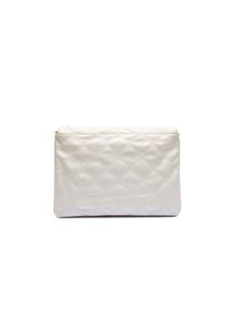 Liu Jo Womens Shoulder Bag White Cream Polyurethane - Shoulder-Bags