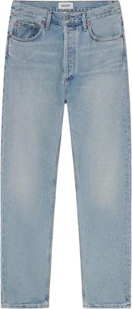 A Gold E Femme, Jeans, Bleu, Taille: W28 90s Pinch Waist High Rise Straight