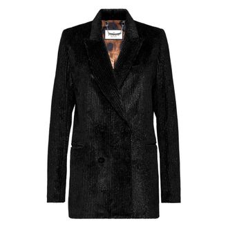 Philipp Plein Velvet Blazer - - Jackets - Damen - Schwarzk - S